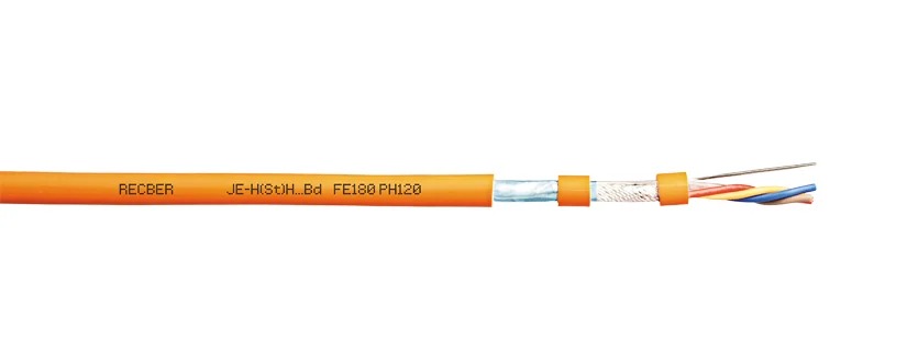 Kabel JE-H(ST)H BD 1X2X1,5+0,8 FE180 PH120 YANGIN RECBER CABLE 500M ...